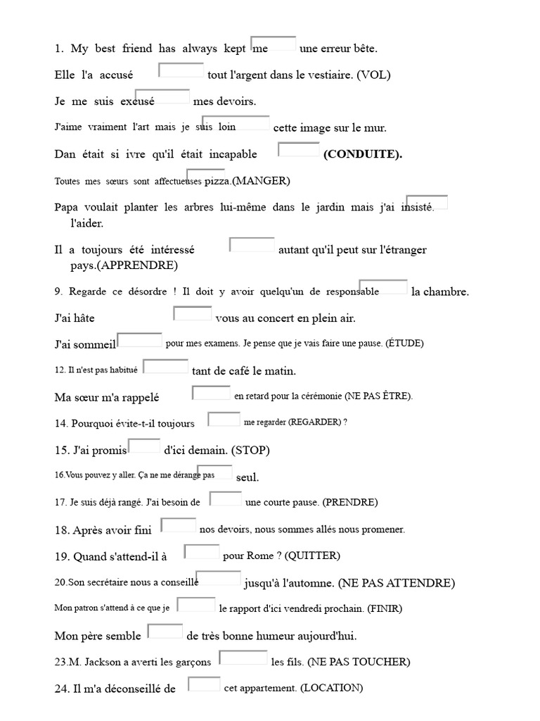 Situations de vie quotidienne et conseils | PDF