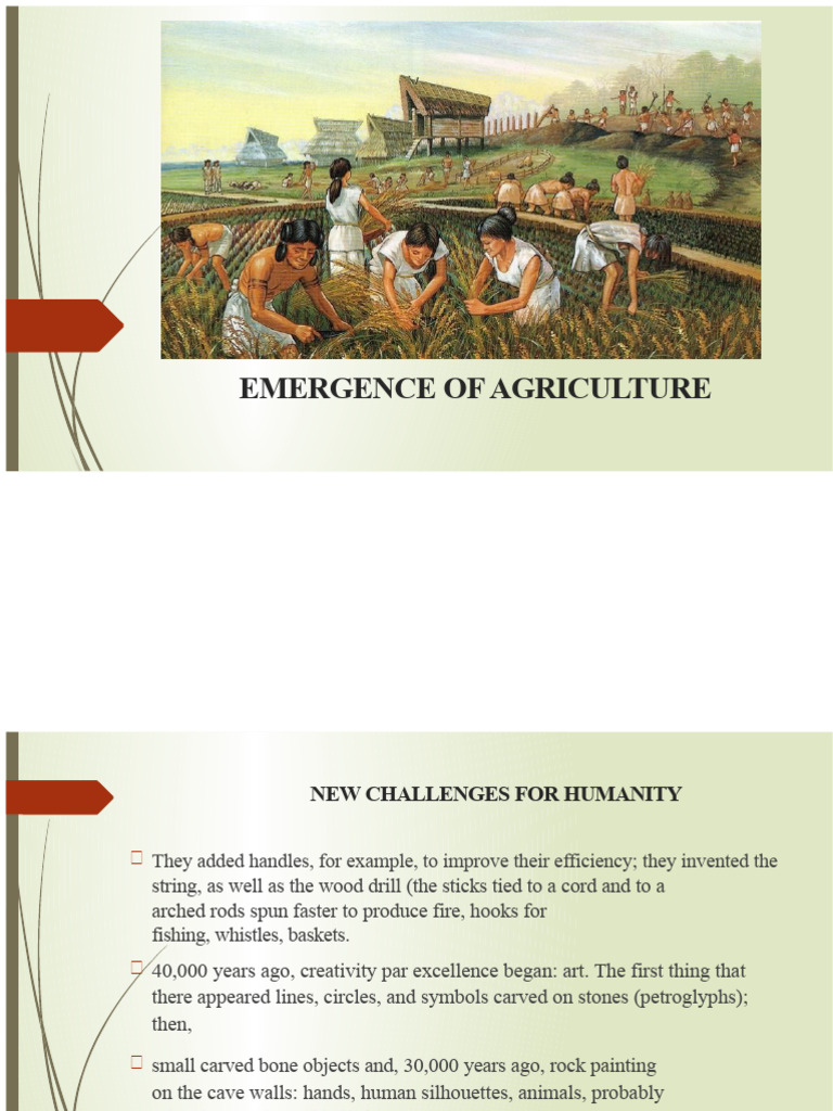 Rise of Agriculture - Eighth | PDF | Agriculture | Fertile Crescent