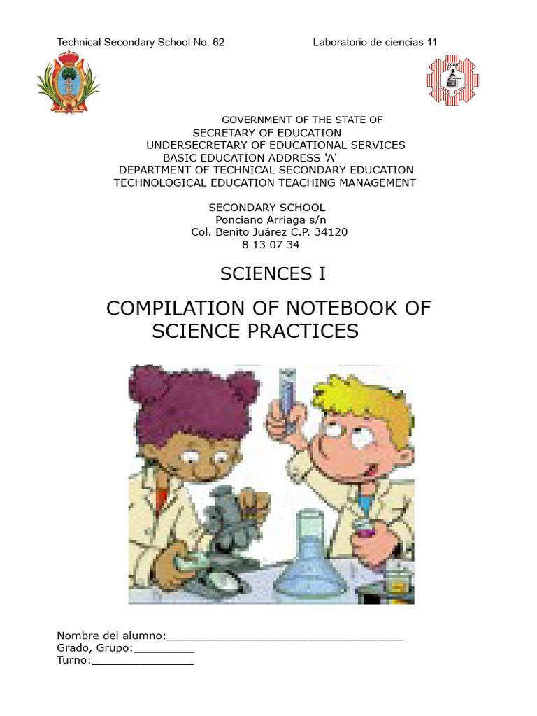 Compilation of Science I Practice Book | PDF | Microscope | Optics