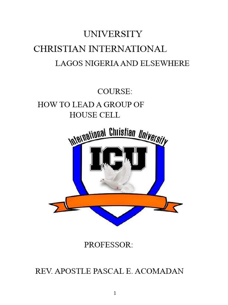 Leading Home Cell Groups Guide | PDF | Acts Of The Apostles | Prophecy
