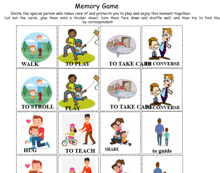 Memory Game Instructions and Tips | PDF