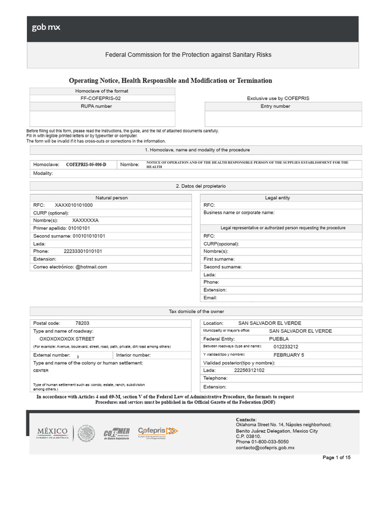 Notice of Operation Pharmacies | PDF | Drink | Foods