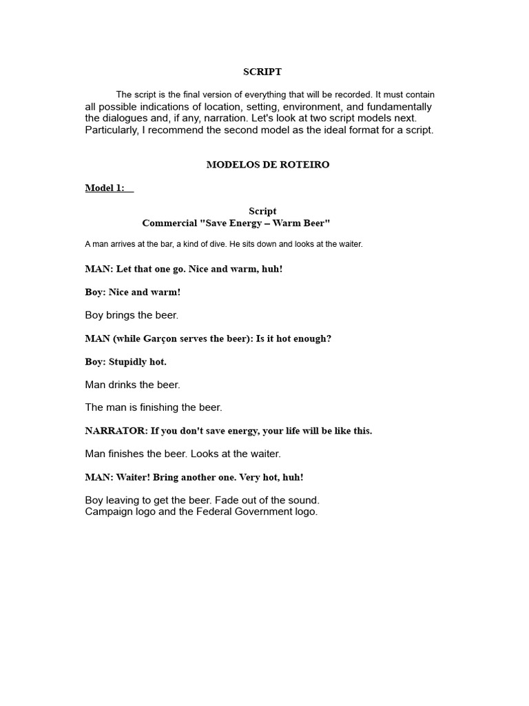 13 Script Models | PDF