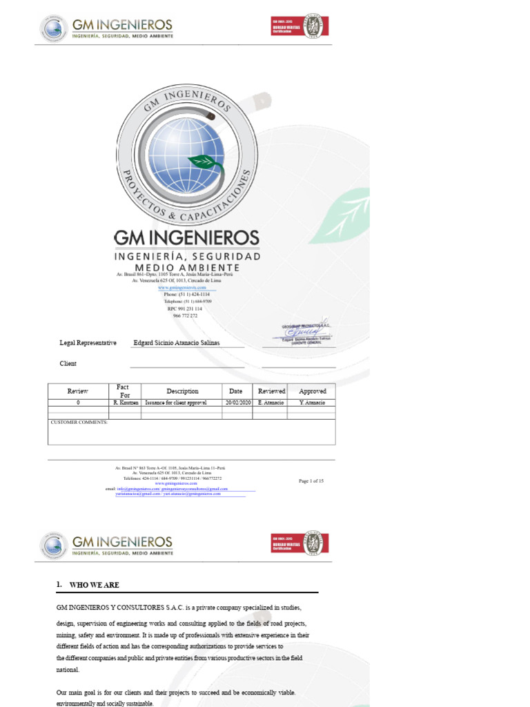 Presentation GM Engineers WWW - Gmingenieros.com Engineering Security ...