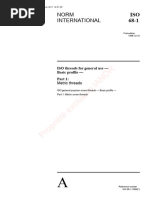 ISO 228-1: Pipe Thread Dimensions | PDF | International Organization ...