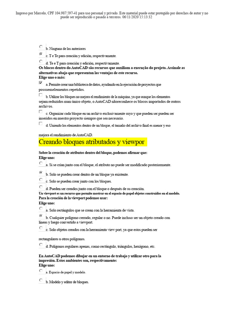 Actividad de Investigación - AUTOCAD - Pasé Directo p2 | PDF | Cad ...