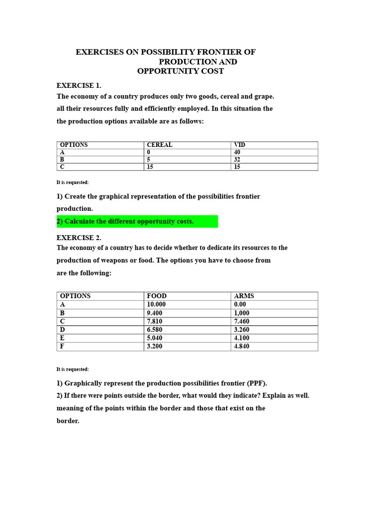 Job Opportunity Class | PDF | Economies | Production And Manufacturing