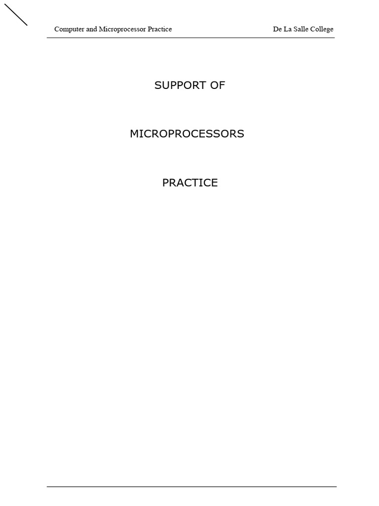 Course 8085 | PDF | Bit | Microprocessor