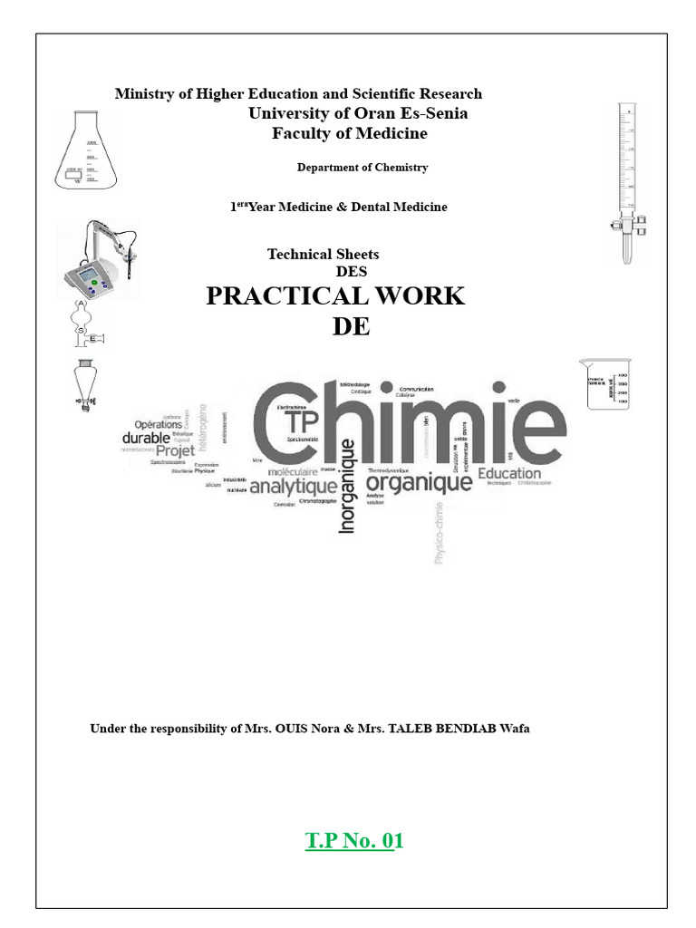 Chemistry Lab First Year Medicine | PDF | Titration | Chemistry