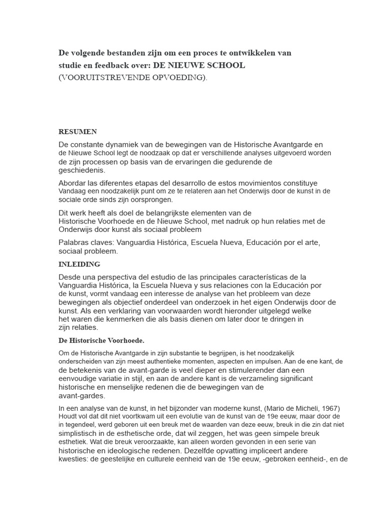 De Volgende Bestanden Zijn Om Een Proces Te Ontwikkelen Van Studie en ...