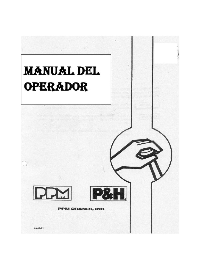 Manual Operator Crane | PDF