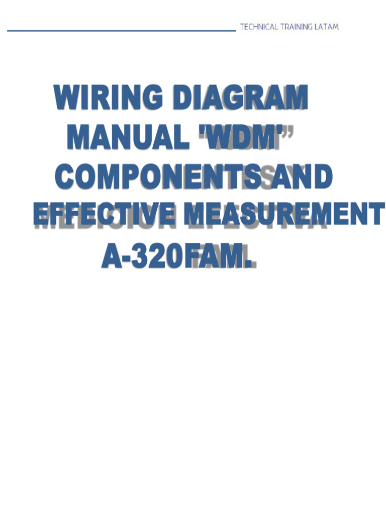 A320 Wiring Diagram Manual Overview | PDF | Electrical Connector ...