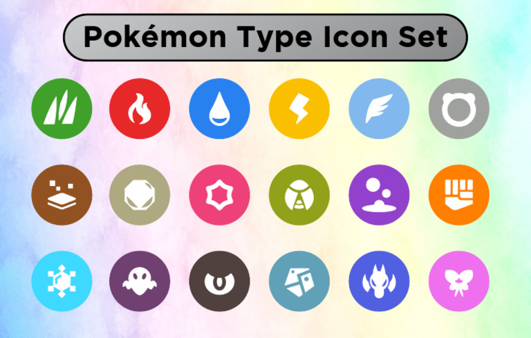 0 Pokemon Gen9 Type Icons | PDF