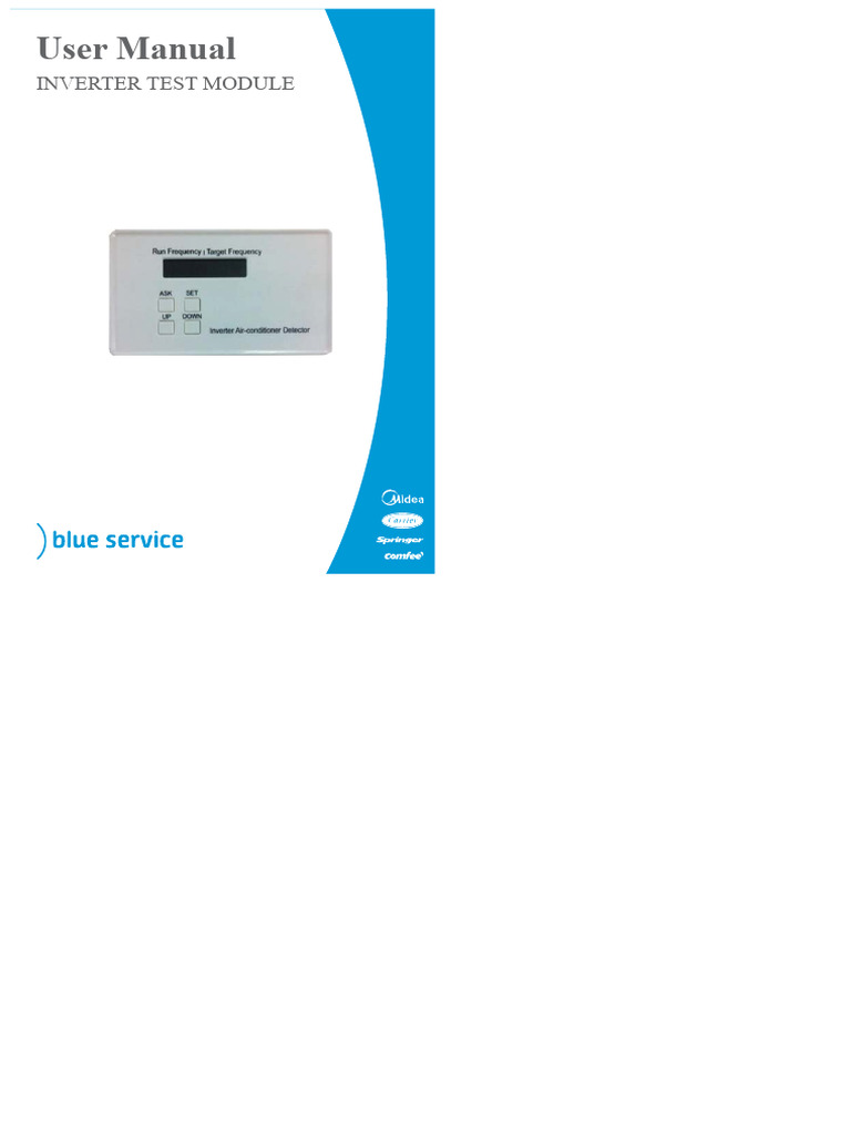 Inverter Test Module User Manual | PDF | Power Inverter | Capacitor