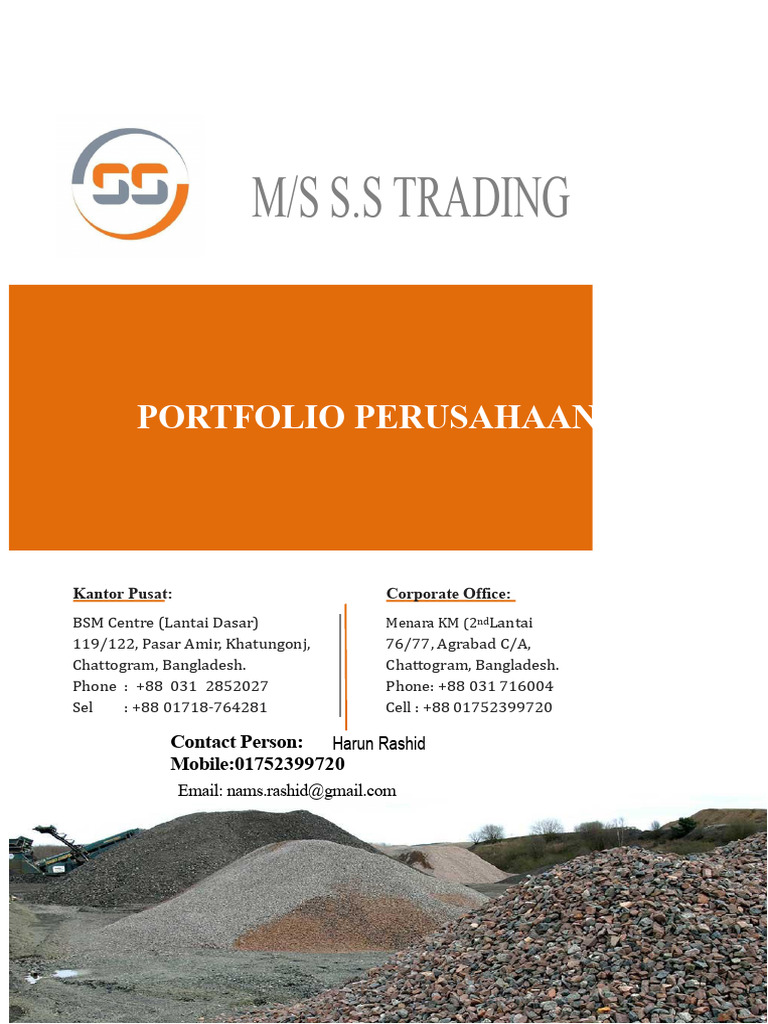 Profil Perusahaan SS Trading | PDF