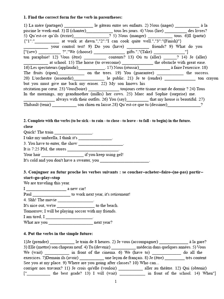 exercises | PDF | Language Mechanics | Linguistics