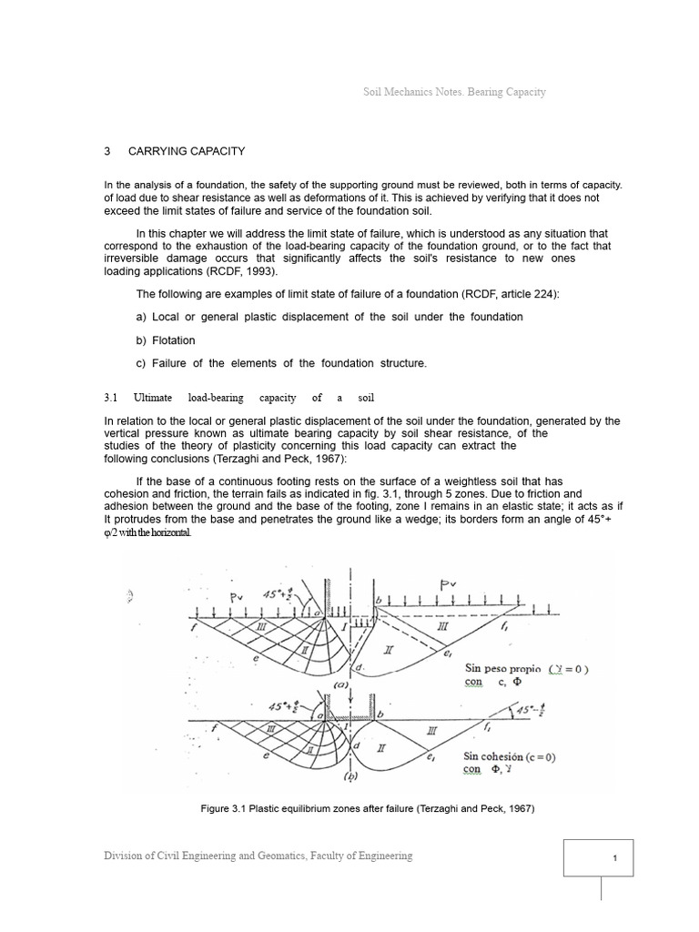Load Bearing Capacity in Soils | PDF | Soil Mechanics | Physical Sciences