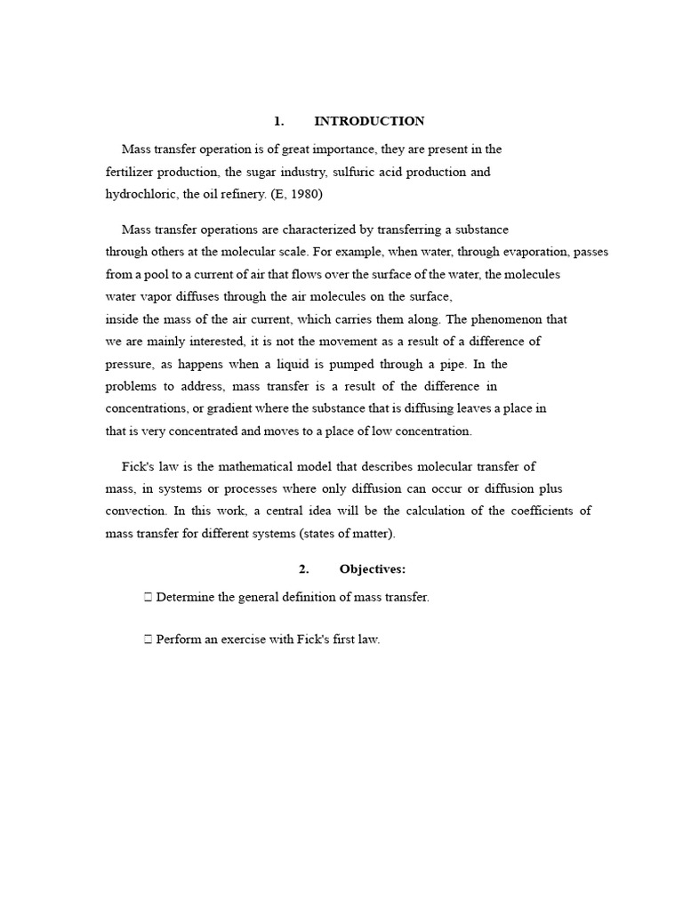 Understanding Mass Transfer Operations | PDF | Diffusion | Phase (Matter)