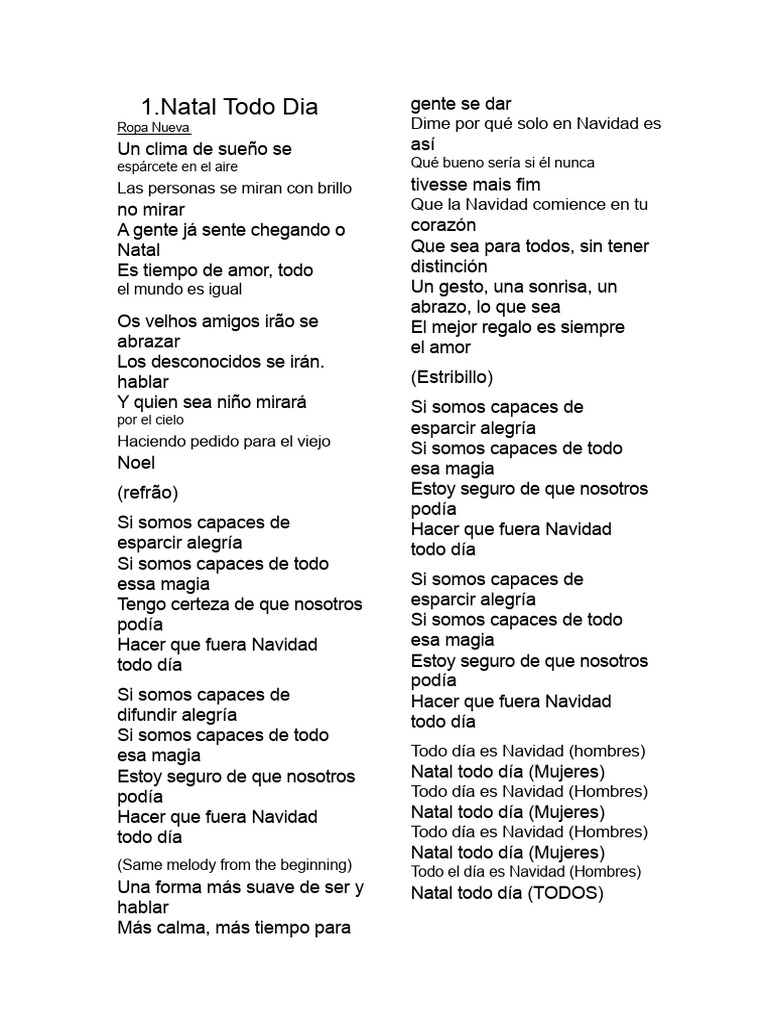 Letras - Navidad Consolador Editada | PDF | Navidad | Amor