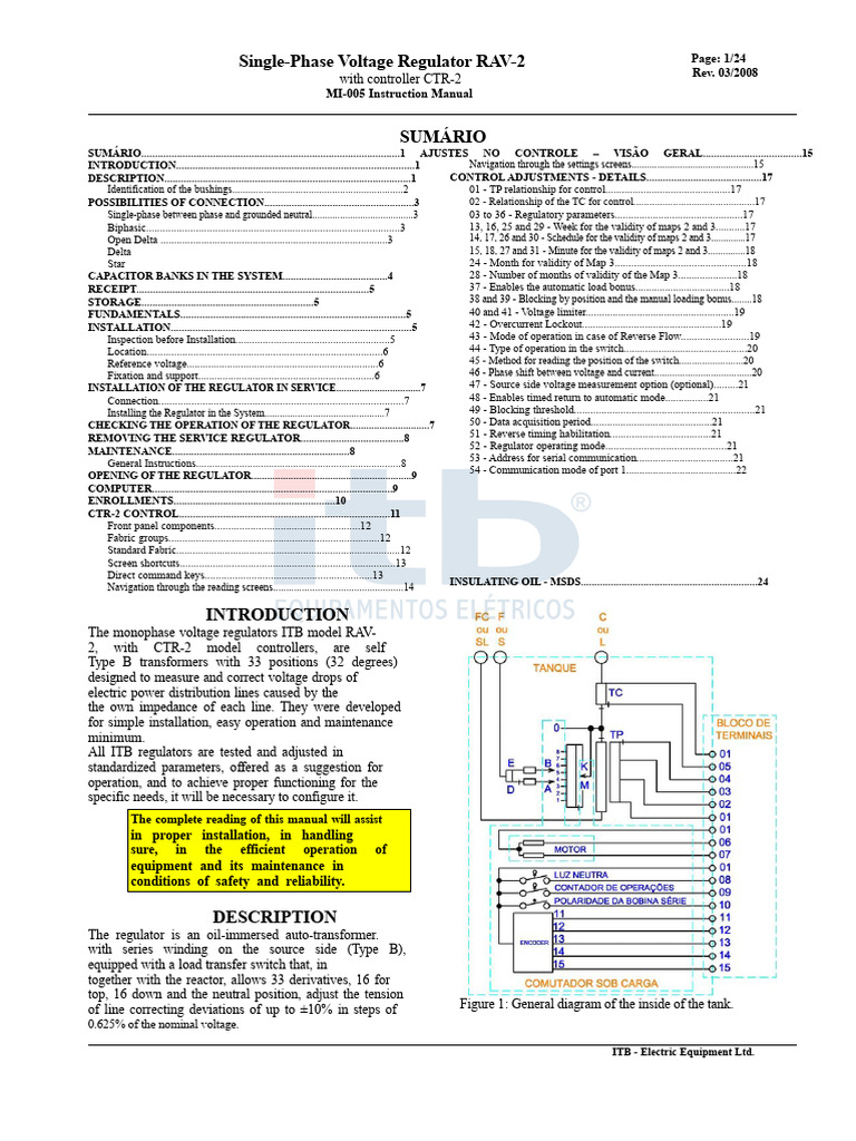 ITB Regulator | PDF | Transformer | Capacitor