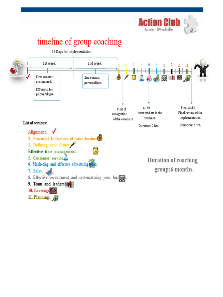 ActionCOACH Timeline Group Coaching | PDF