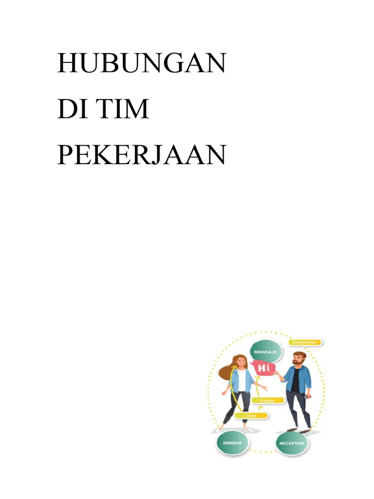 Komunikasi Efektif di Tim Kerja | PDF