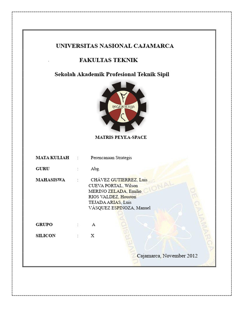 Matriks Peyea Space | PDF