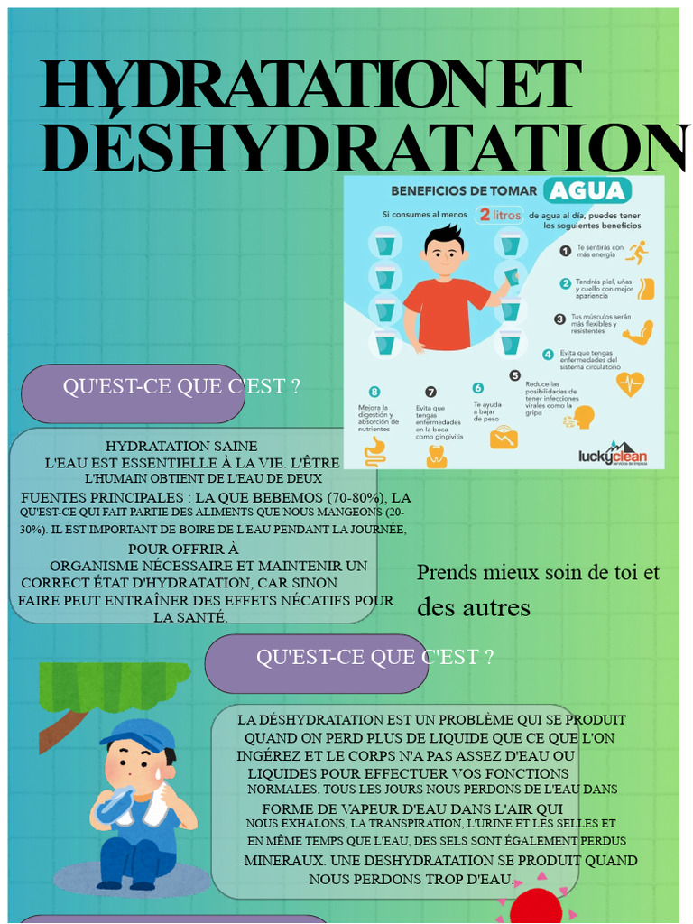 Comprendre la déshydratation et ses effets | PDF