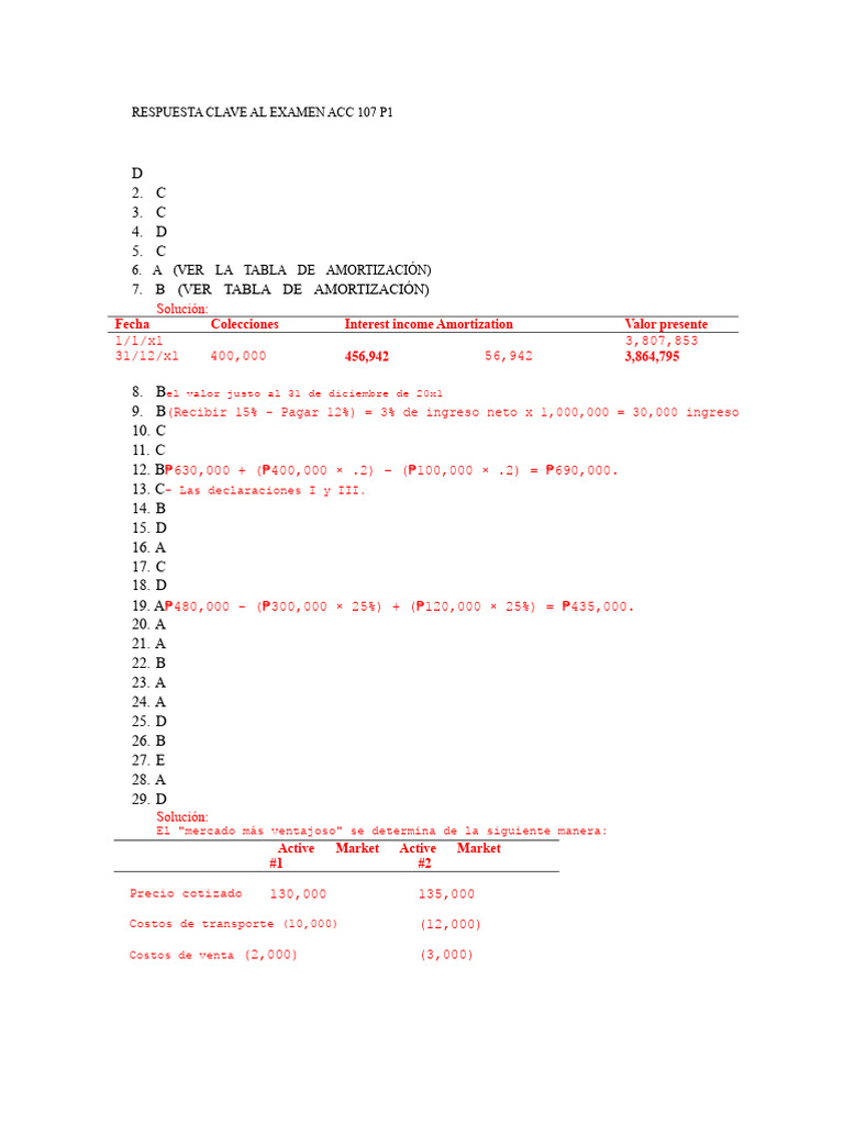 CLAVE-DE-RESPUESTA-AL-EXAMEN-ACC-107-P1.docx | PDF | Contabilidad ...