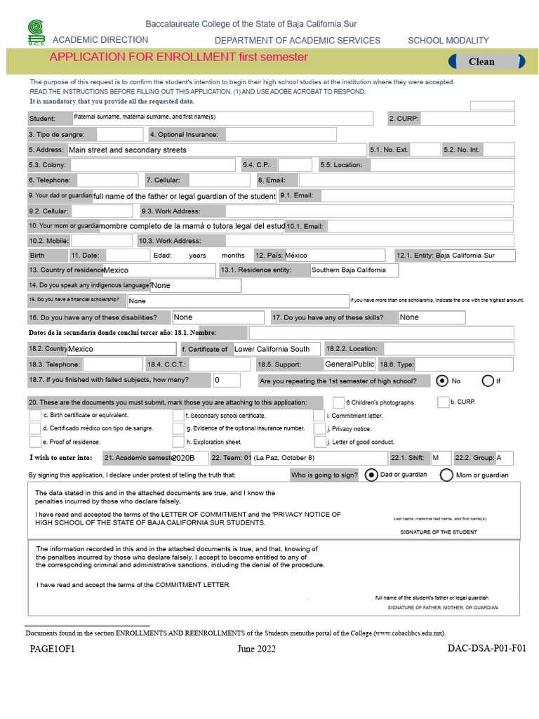 Registration Application | PDF