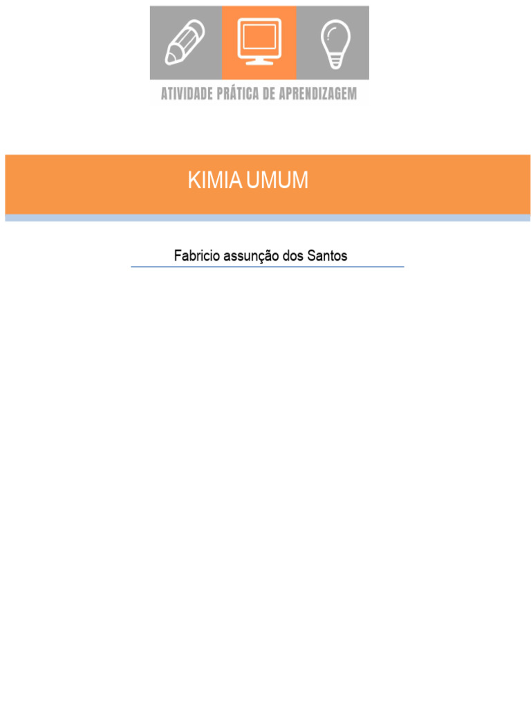 Template Praktis Laporan Untuk Siswa - Kimia Umum (5) | PDF