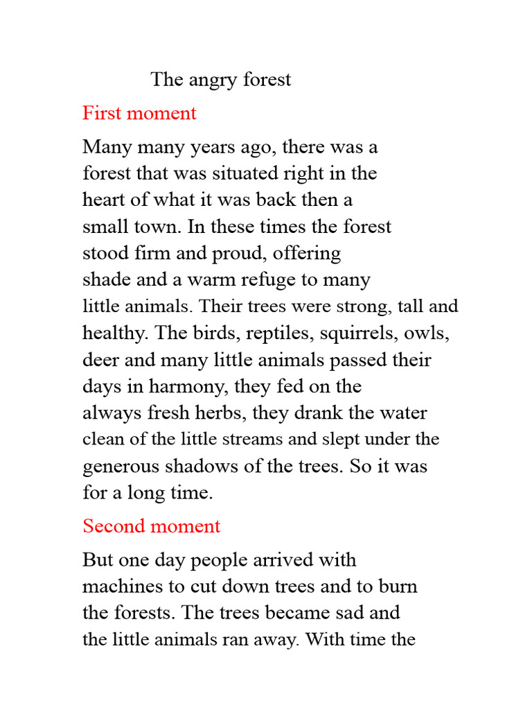 The angry forest | PDF