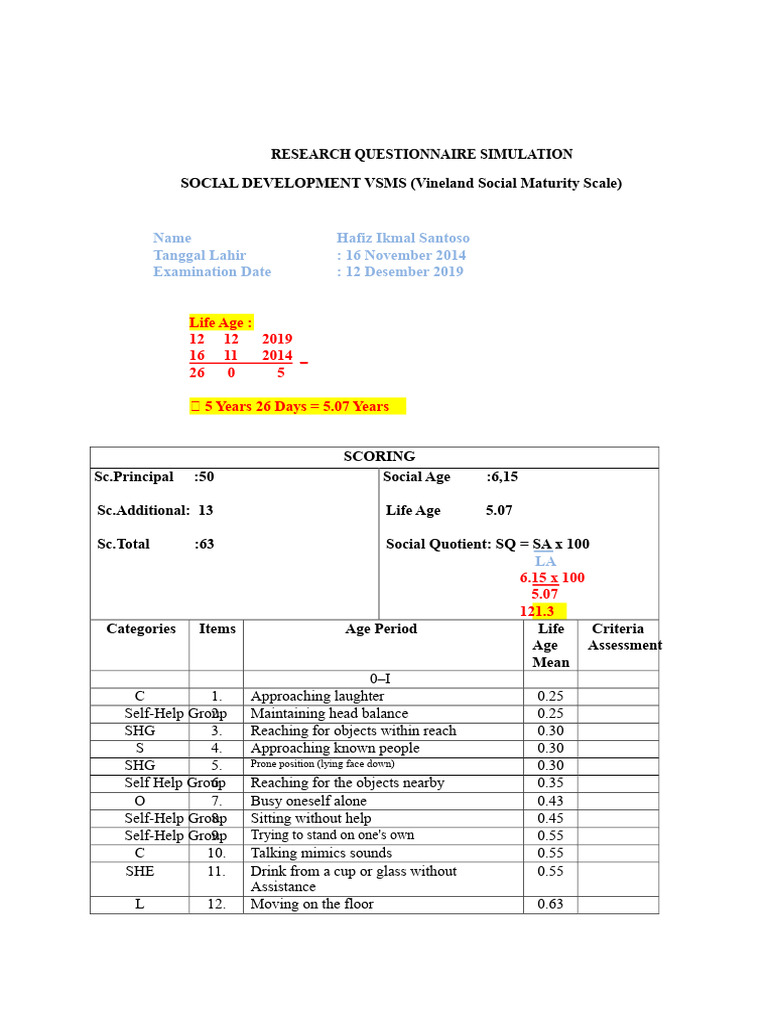 VSMS Simulation | PDF
