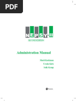 NEPSY-II: Child Neuropsychological Assessment | PDF | Validity ...