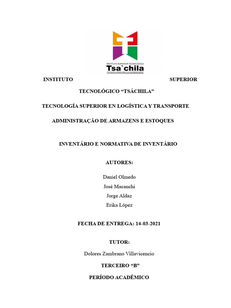 Normas de Inventário e Estoque Empresarial | PDF | Despesa | Contabilidade