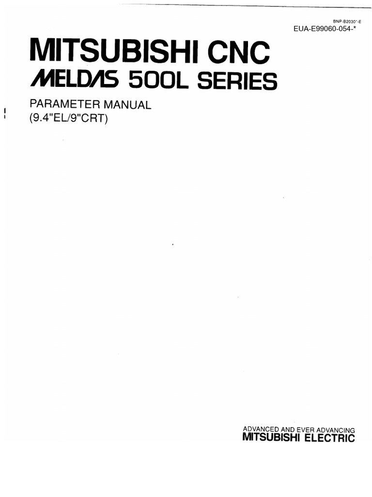 Manual de Parâmetros Meldas 500L 9 CRT | PDF
