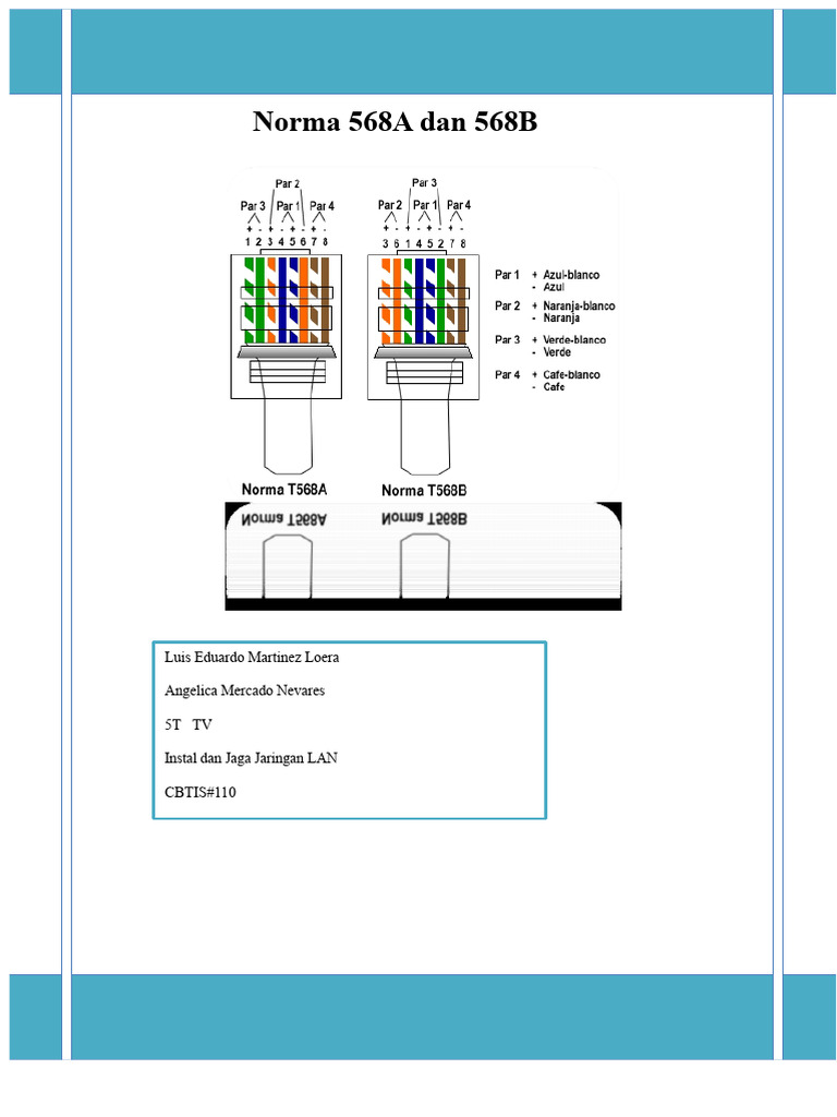 Norma 568A Dan 568B | PDF