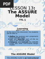 Understanding the ASSURE Model Steps | PDF | Learning | Instructional ...