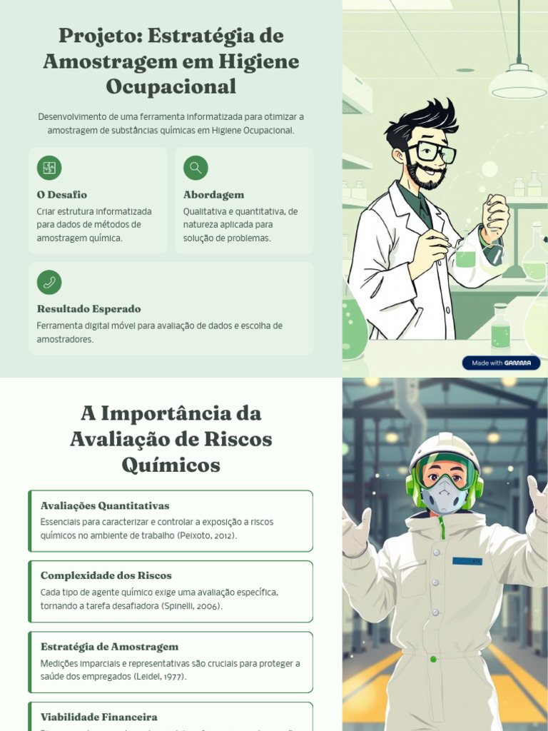 Ferramenta Digital para Amostragem Química | PDF