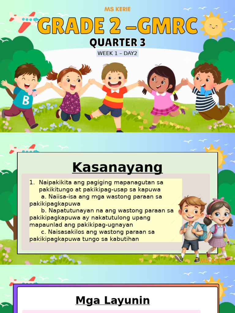 GMRC 2 Q3 Week 1 Day 2 | PDF