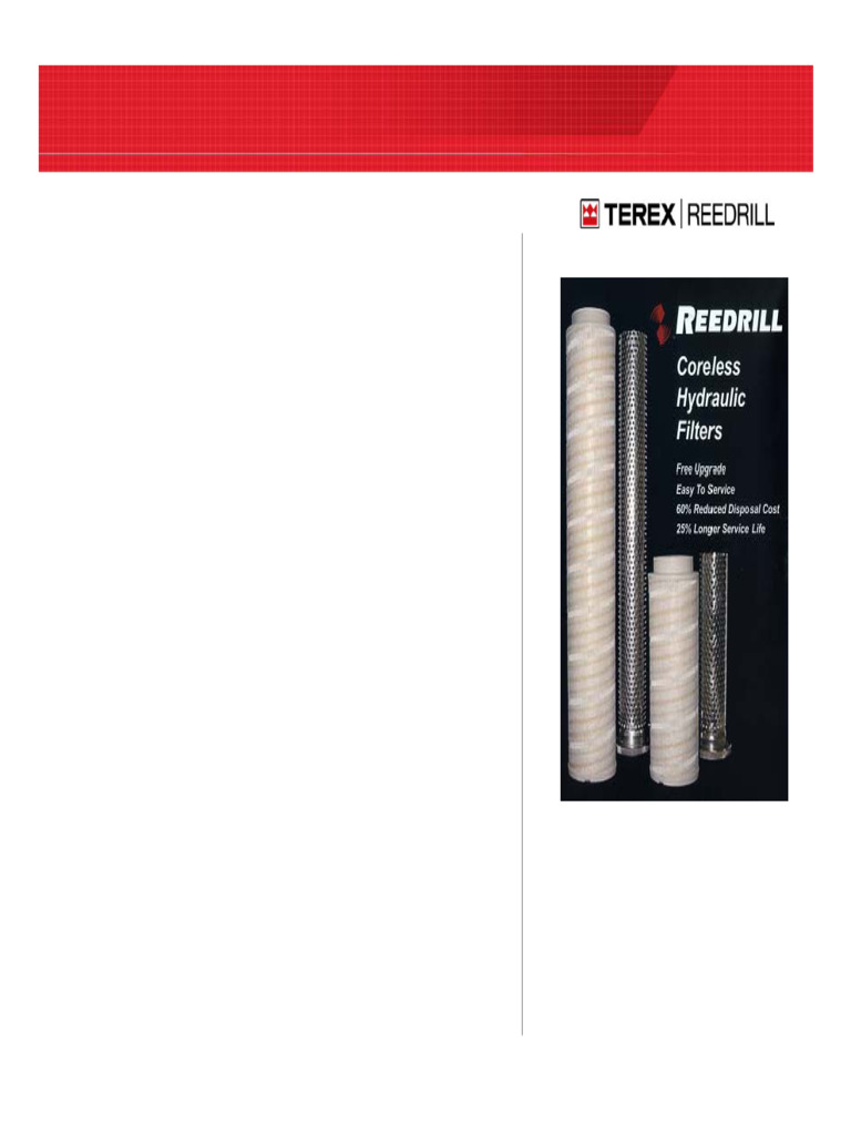Coreless Hydraulic Filters Overview | PDF