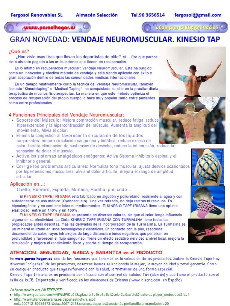 Kinesiotape | PDF | Músculo | Hombro Kinesiotape | PDF | Músculo | Hombro