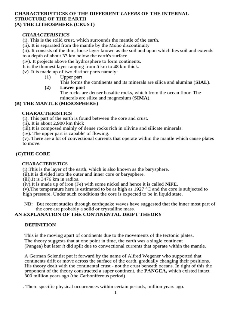 Physical Geography | PDF | Plate Tectonics | Rock (Geology)
