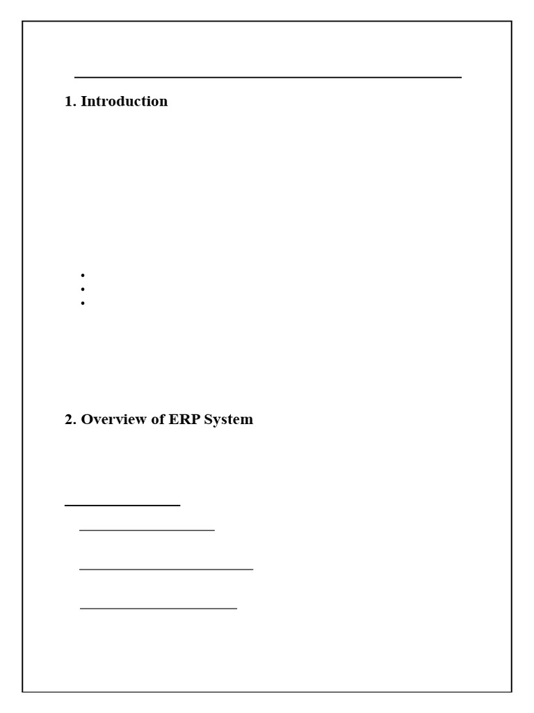 ERP System Development and SDLC Phases | PDF | Enterprise Resource ...