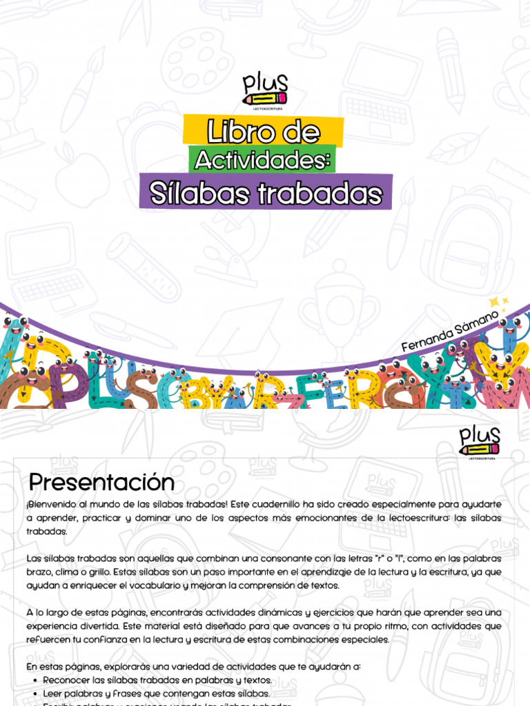 SÃ­labas trabadas | PDF