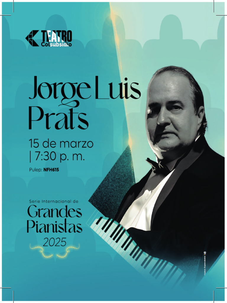 Programa de Mano Impreso Jorge Luis Prats | PDF