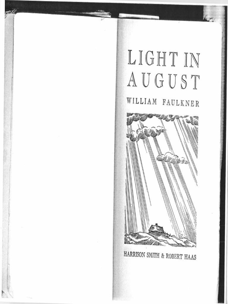Faulkner William Light in August | PDF