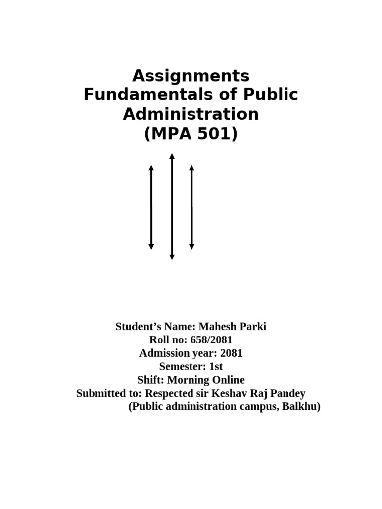 Understanding Public Administration Basics | PDF | Public ...