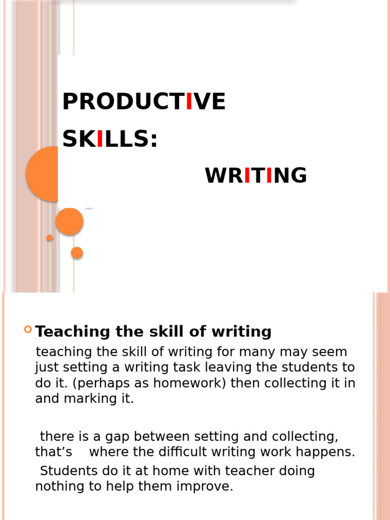 Effective Writing Skills in Education | PDF | Communication | Human ...