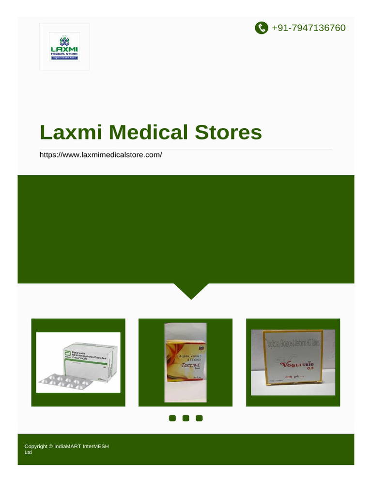 Laxmi Medical Stores | PDF | Tablet (Pharmacy) | Medicinal Chemistry